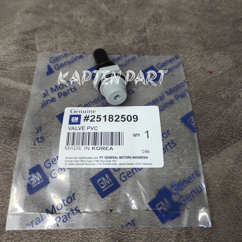 Pcv Positive CRANKSHAFT VALVE PVC Pipe VALVE CHEVROLET SPIN 1.5 1500 CC ...