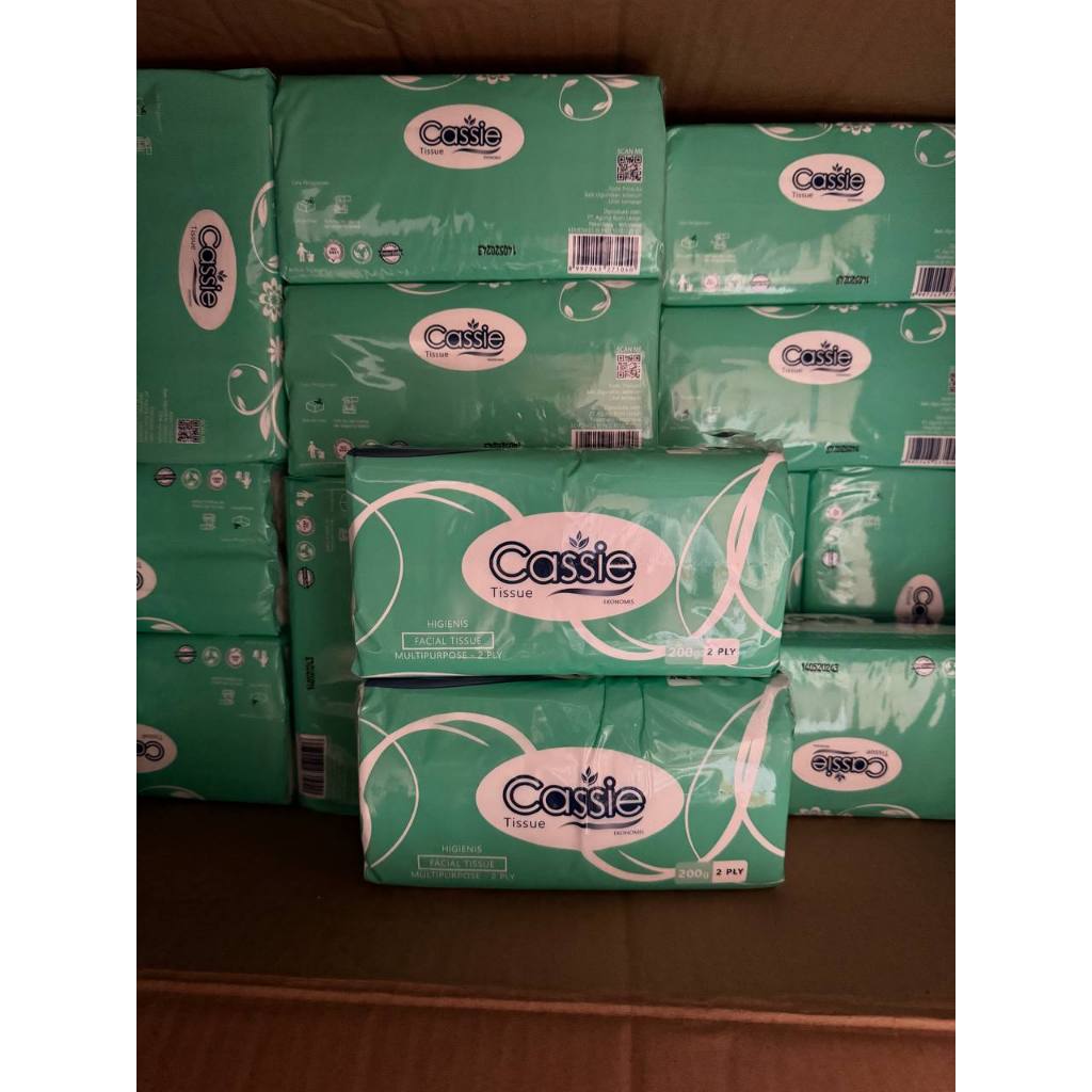 Cassie Tissue 200 Sheets 2ply PACKAGE 20 PCS | Shopee Philippines