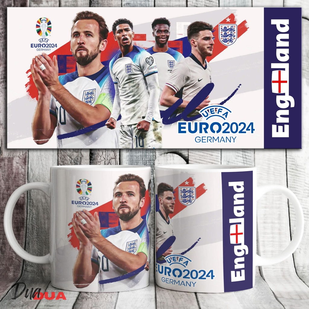 British National Team Squad Cup 2024 Euro Cup Mug 2024 Euro Cup Glass ...