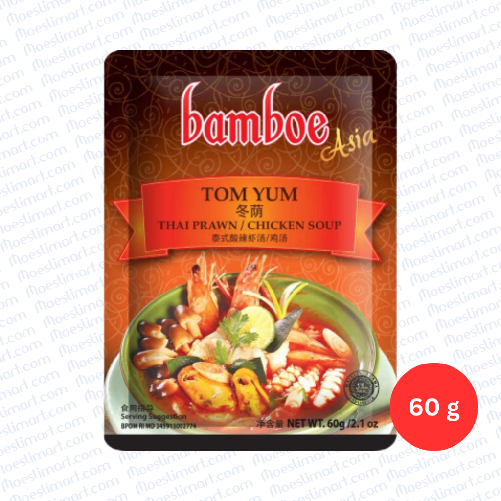 Bamboe Asia Instant Seasoning Tom Yum 60g | Shopee Philippines