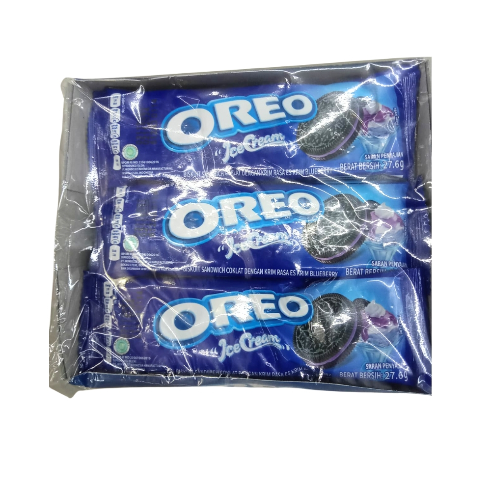 Oreo Biscuits 1 pack (12 pcs) @ 27.6gr Oreo Original Strawberry ...