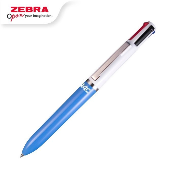 Zebra A-4C MULTIFUNCTION BALLPEN 4colors In One Pen (Unit) | Shopee ...
