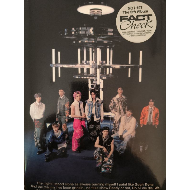 Nct127 FAC CHECK ALBUM FULLSET PC JHONNY | Shopee Philippines