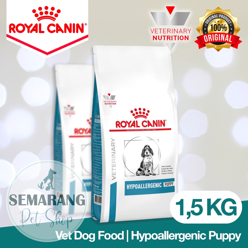 Dog Food ROYAL CANIN VET Hypoallergenic Puppy 1,5kg | Rc Sensitive Skin ...