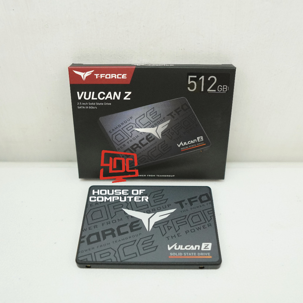Ssd TEAM GROUP T-FORCE VULCAN Z 512GB SATA 3 2.5 INCH | Shopee Philippines