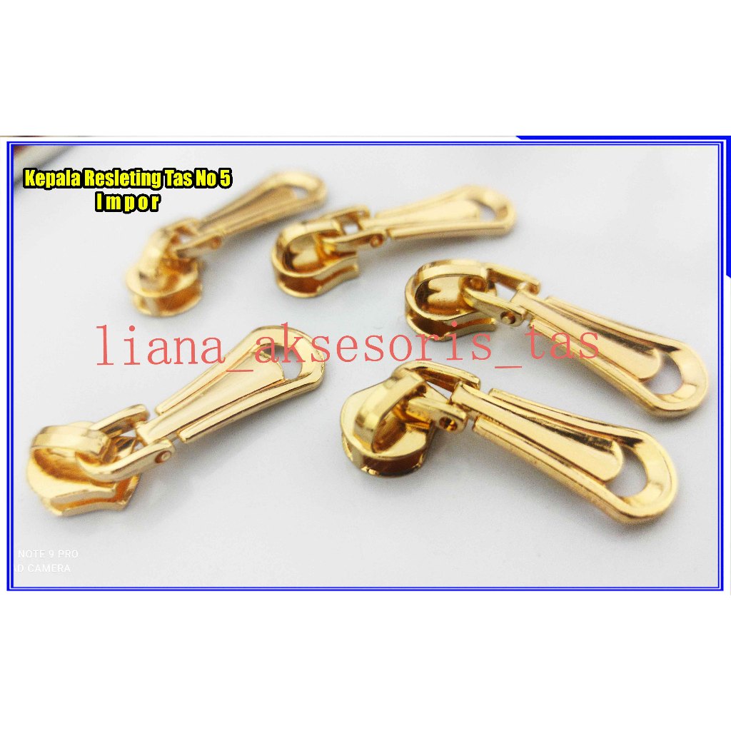 Head Of Bag Zipper - Imported no.5 Bag Zipper Head For Leaf Zipper ...