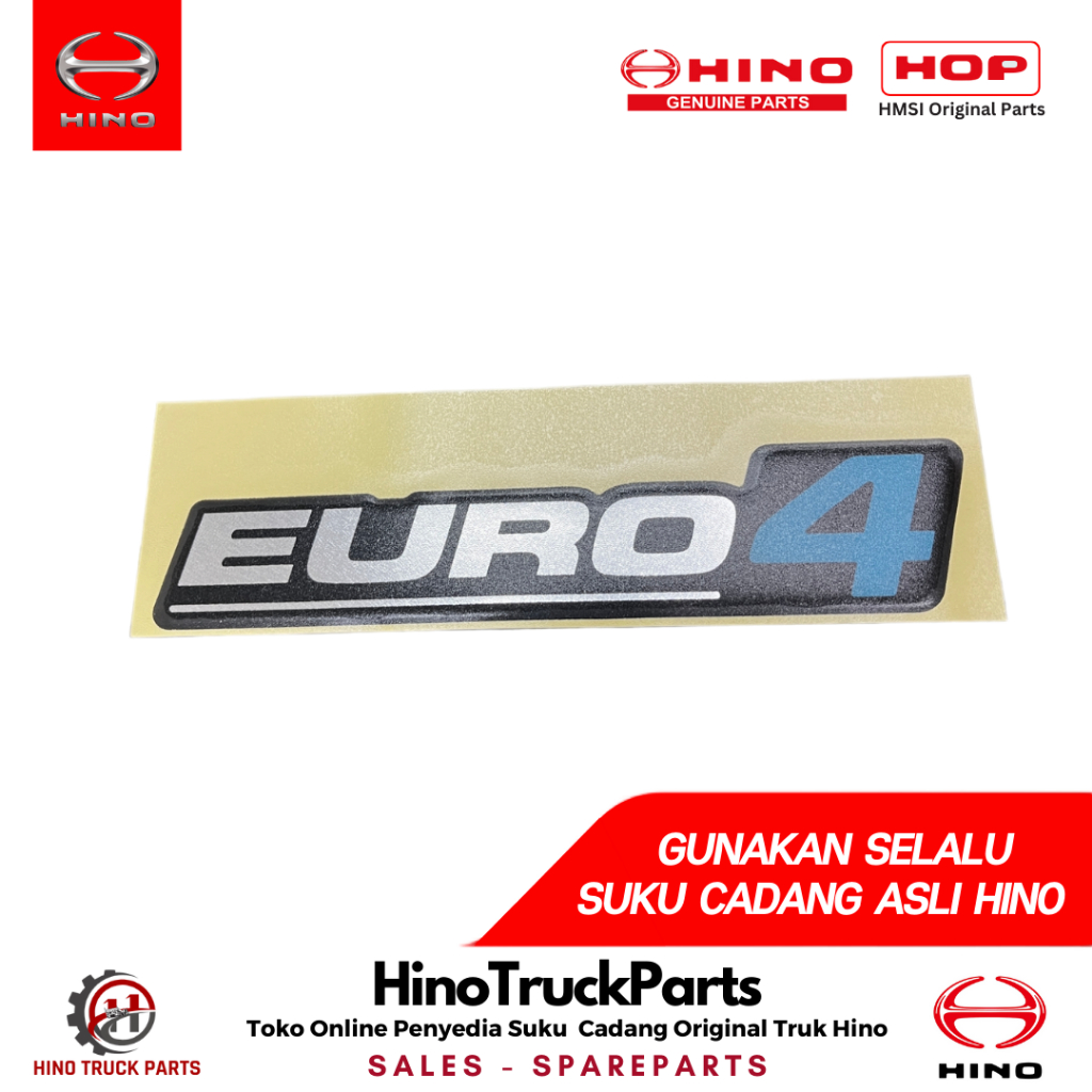 Original Hino Dutro Euro 4 Sticker | Shopee Philippines