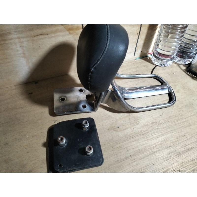 Fender Mount Luggage rack/backrest Luggage rack For 1999-2006 Harley ...