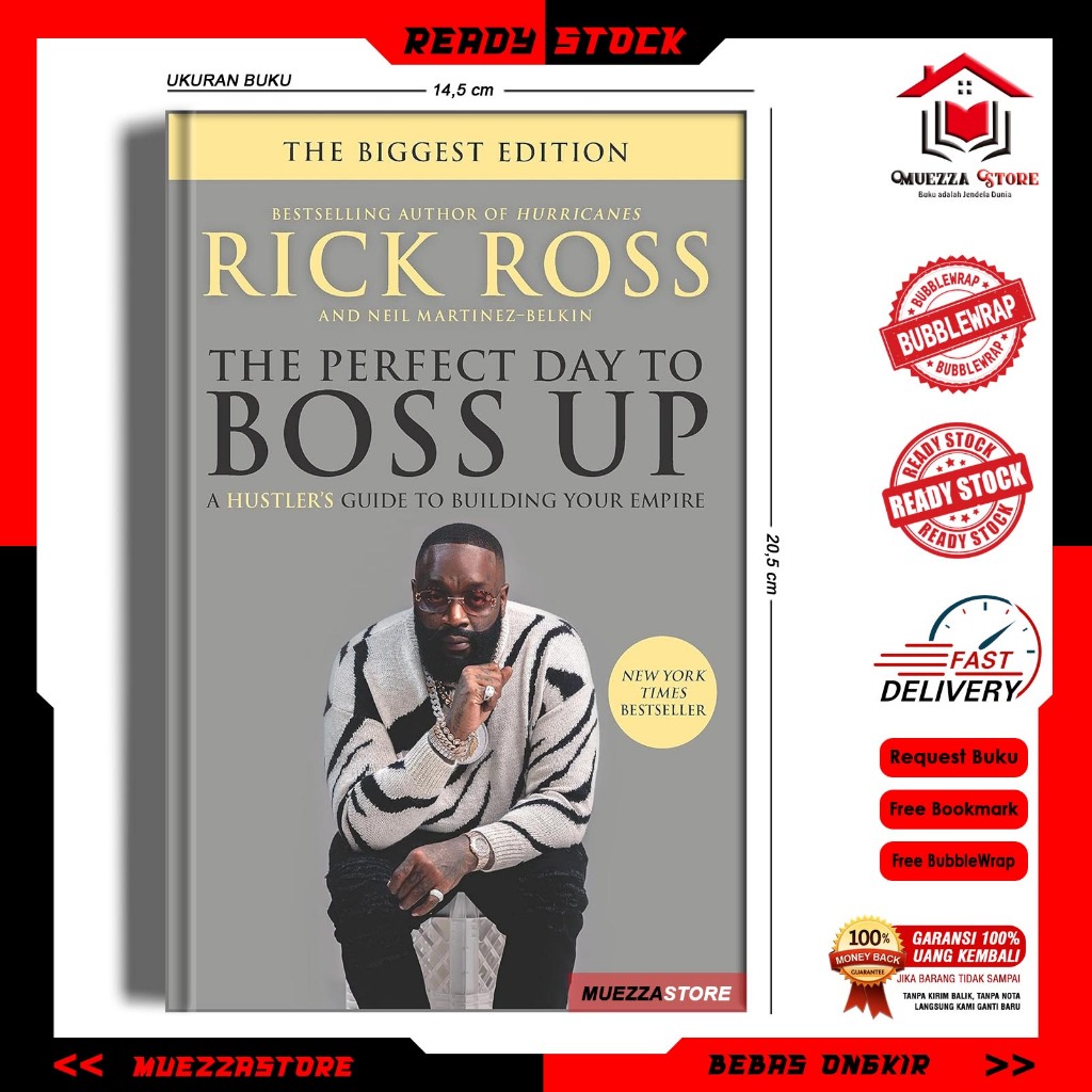 The Perfect Day to Boss Up by Rick Ross (English/Indonesia) | Shopee ...