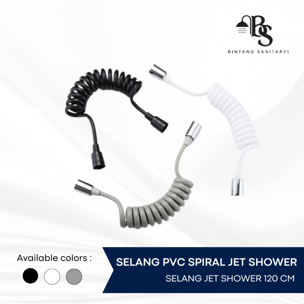 Pvc Spiral Shower Hose/Elastics Toilet Shower Hose/Shower Hose 120cm ...