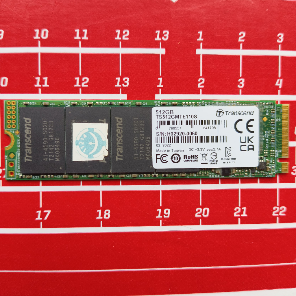 Ssd NVME TRANSCEND 512GB SENTINEL 77% | Shopee Philippines