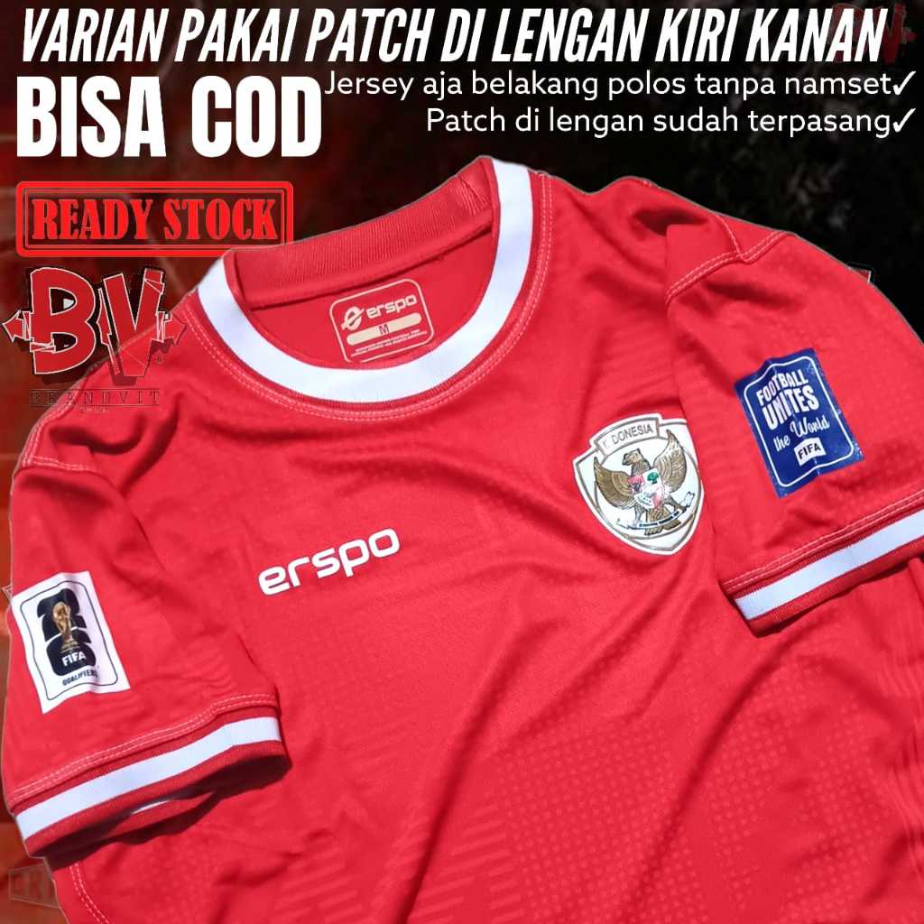 Indonesian National Team Football Jersey World Cup | Shopee Philippines