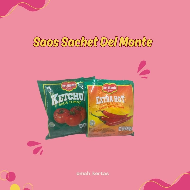 Del Monte Sachet Sauce contains 24 pcs | Shopee Philippines