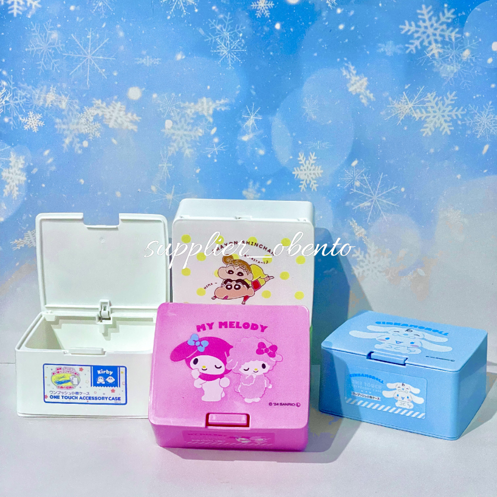 A] Sanrio Mini Box Cinnamorol Multipurpose Case Shinchan Organizer Box ...