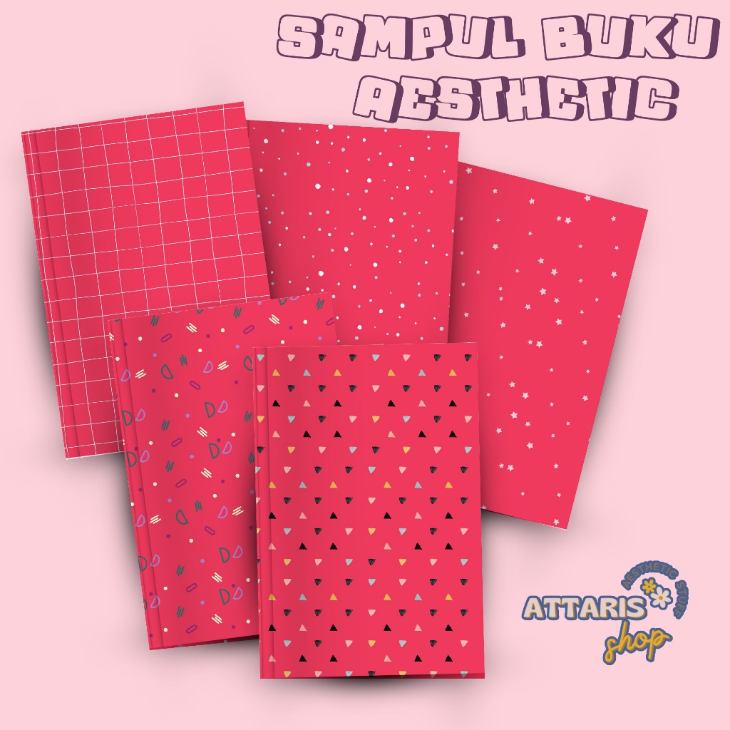 MERAH Aesthetic Book Cover | Red BIGBOSS SIDU Kiki's Book Cover ...