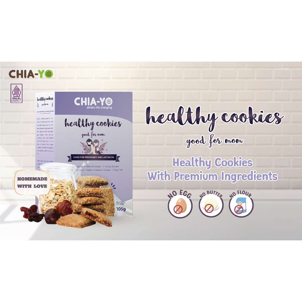 Chiayo Healthy Cookies for Mom (Good for Pregnancy & Lactation ...