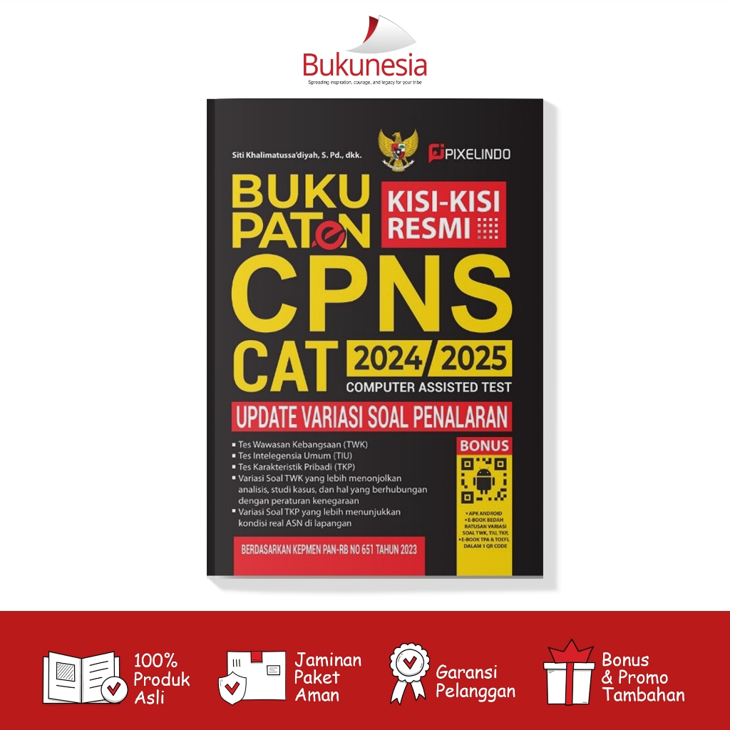 Cpns Test Question Collection Book - CPNS Book 2024 CPNS Official ...
