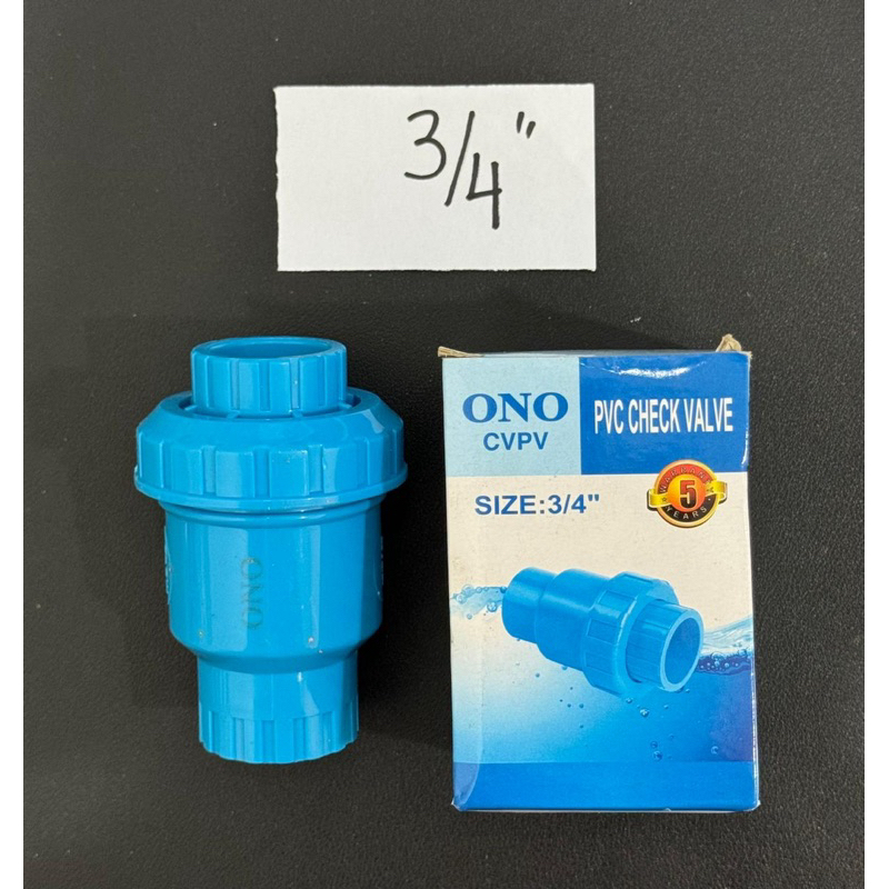 Cvpv ONO Blue 3/4" Inch CHECK VALVE pvc Middle VALVE VALVE Connecting ...