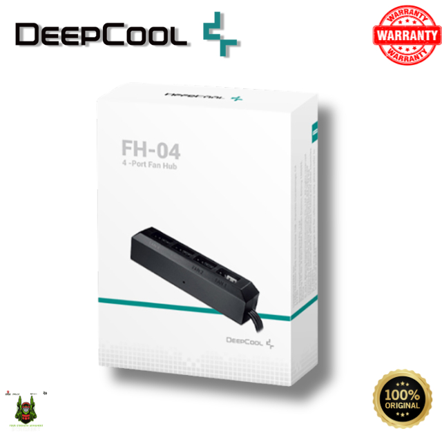 Deepcool Fan Hub FH-04 Fan Hub PWM Fan 4 pin ports | Shopee Philippines