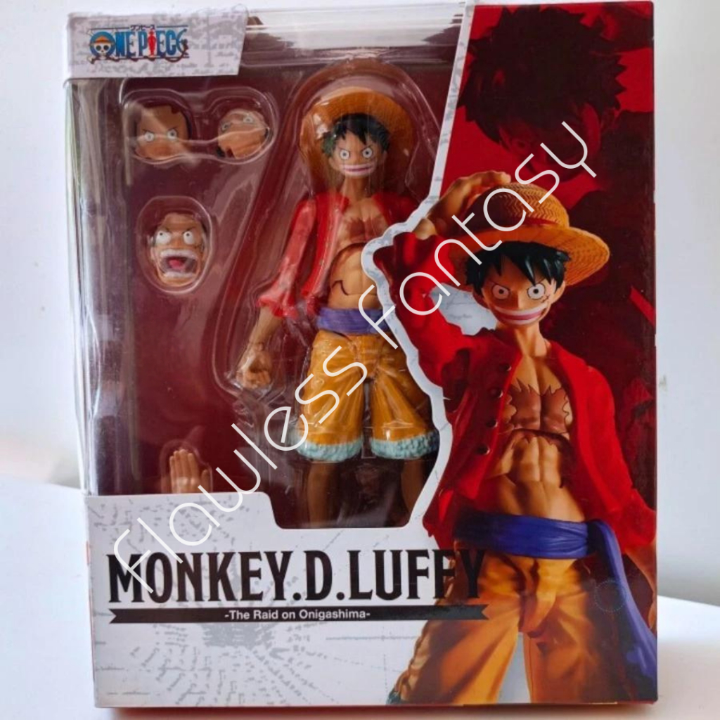 S.h.figuarts SHF Monkey D Luffy One Piece The Raid On Onigashima Anime ...