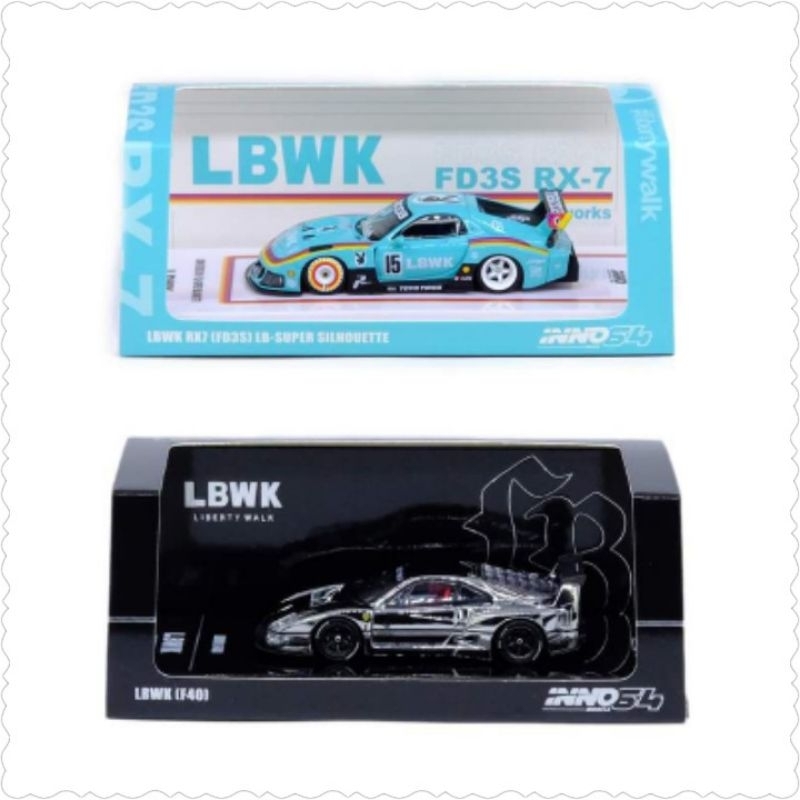Inno 64 HOBBY EXPO CHINA MAZDA RX7 LBWK FD3S SUPER SILHOUETTE FERRARI ...