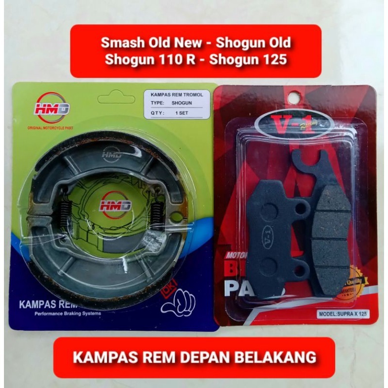 Package/1 SET Front Rear SUZUKI SMASH OLD NEW/SHOGUN 110 R/SHOGUN 125 ...