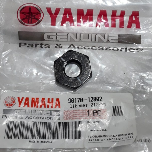 Double Bowl Pully Nut Yamaha NMAX, LEXI, AEROX 155, MIO M3 SZ, SOUL GT ...