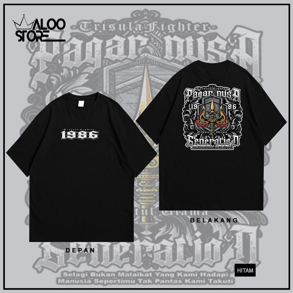 Pagar Nusa Trisula 1986 Generation T-shirt, Pencak Silat Distro Shirt ...