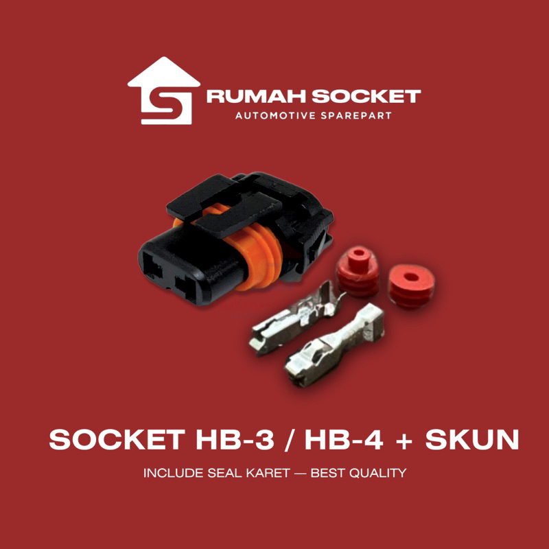Hb3 HB4 FEMALE FOGLAMP Lamp SOCKET/HB-3 HB-4 FEMALE Lamp SOCKET/HB3 ...