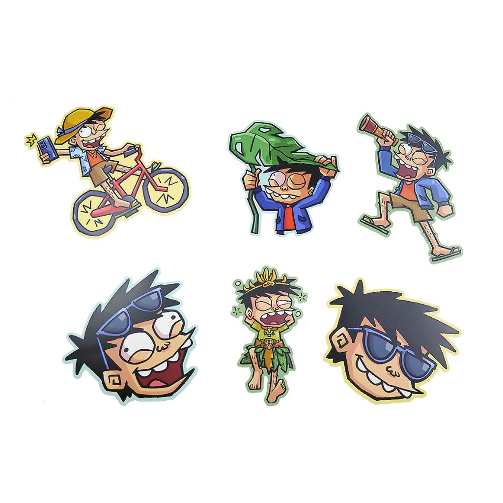 Sticker Pack Si Juki Monkey Island Treasure | Shopee Philippines