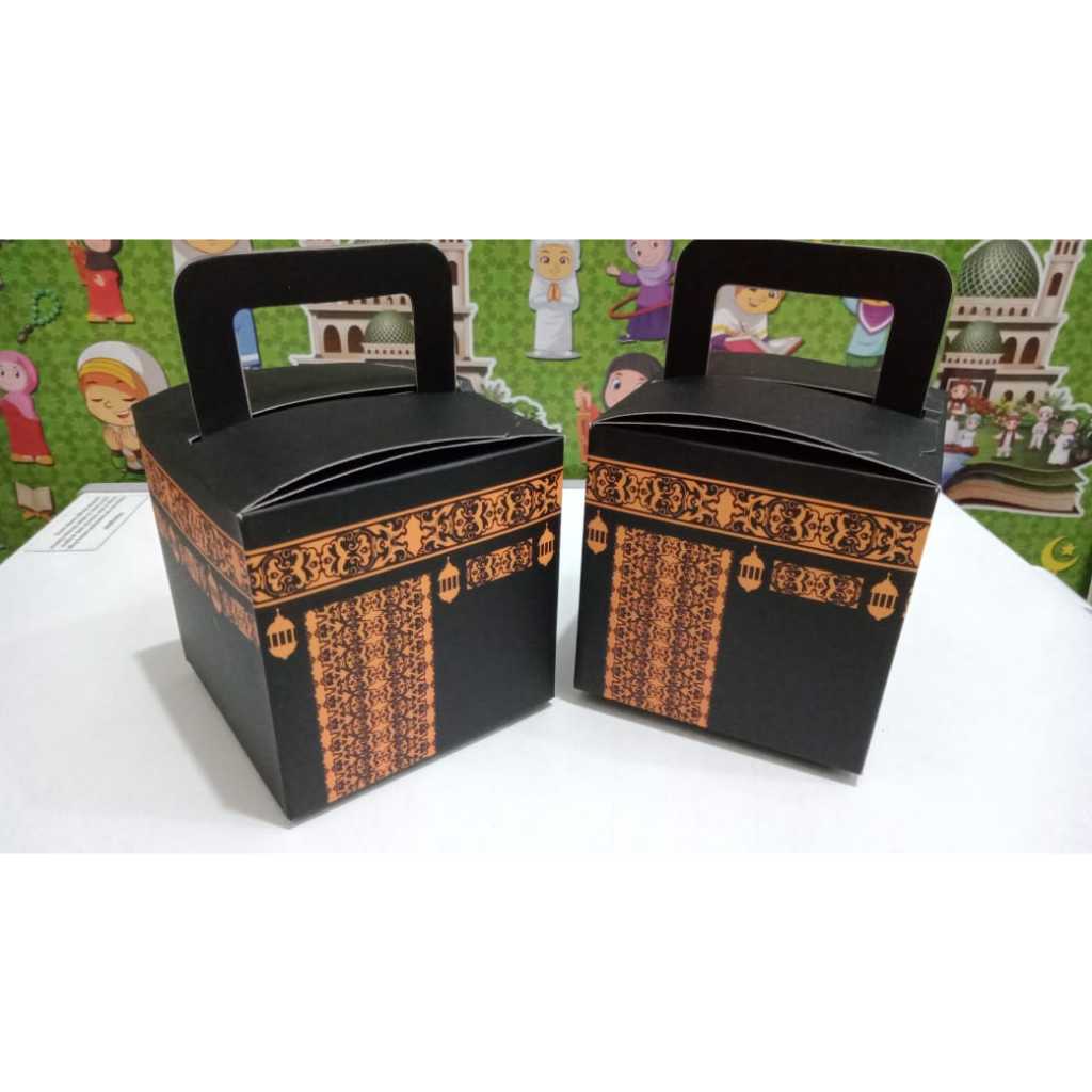 Ka'bah Box // gift Box By Hajj Umrah // Cardboard Packaging | Shopee ...