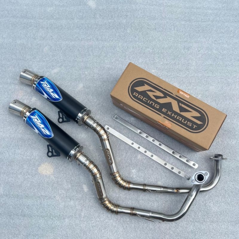 Samlong cobra exhaust original raz exhaust (free bracket) For vario ...