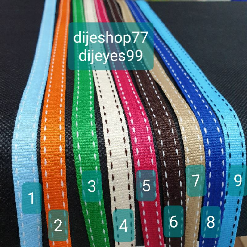 1cm dot list ribbon Premium ribbon (Not Grossgrain) / ribbon list per ...