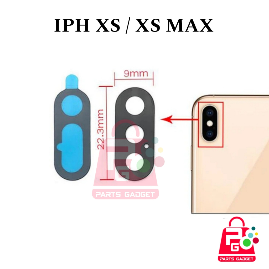 Rear Camera Glass iPhone XS XS MAX Lens Camera | Shopee Philippines