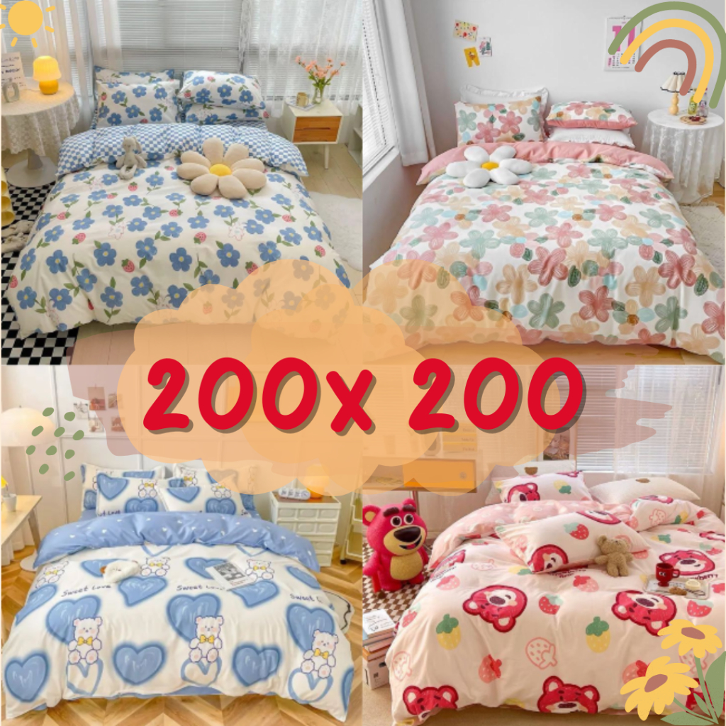 200x200 Sheets/HOMEMADE AESTHETIC MOTIF Sheets/AESTHETIC KING SIZE ...