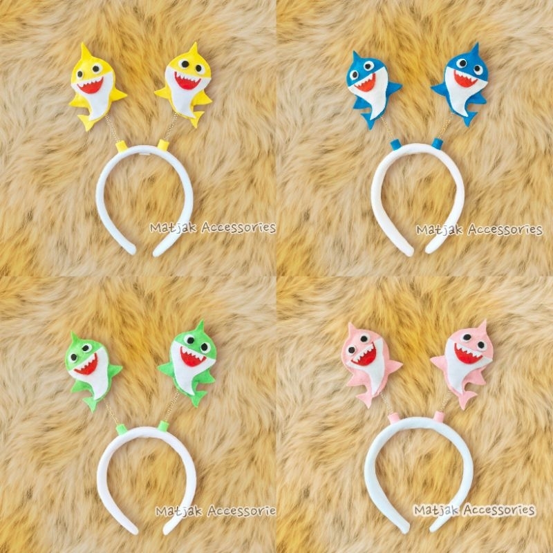 Cute Baby Shark Tuing Tuing Headband Inspired Headband by Baby Shark ...