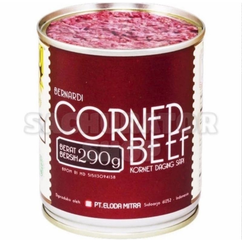 Corned Corned Beef Really Bernadi Bernardi Cornet Corned Beef 290 gr ...