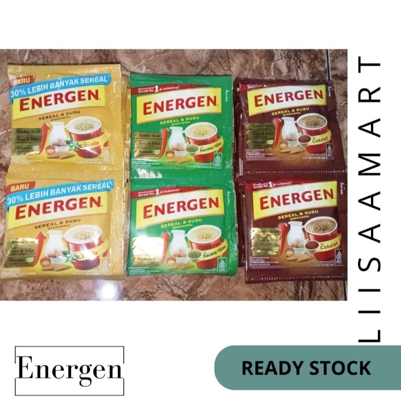 Energen Cereal Sachet 34gram (10 pcs) | Shopee Philippines