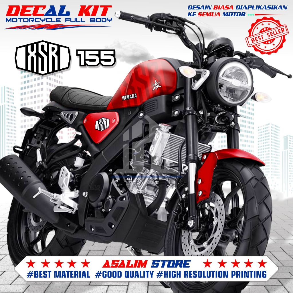 Decal XSR 155 Full Body/Striping XSR 155 Fullbody/Sticker Dekal XSR 155 ...