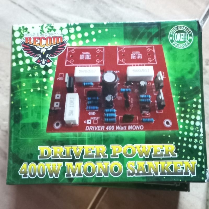 Safari sanken mono power amplifier driver kit 400w 400watt 400w watt | Shopee Philippines