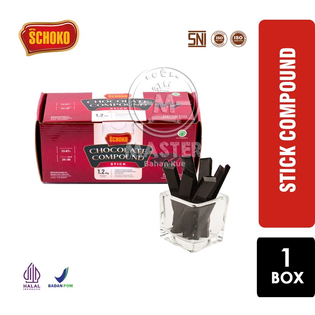 Chocolate Stick Schoko Dark Chocolate Compound Stick [1 Box] | Shopee ...