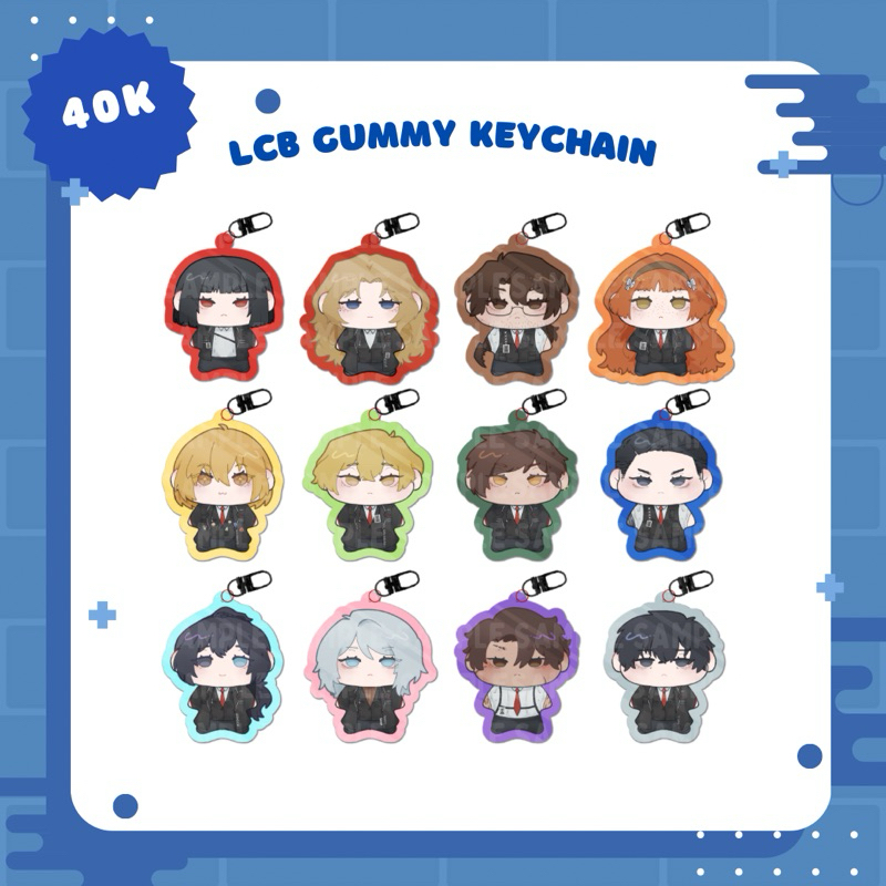 LIMBUS COMPANY gummy keychains by Takaba3150 | Shopee Philippines