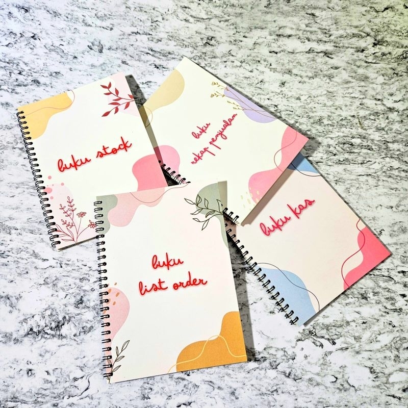 Online SHOP Book Package. Cash Book, Stock Book, ORDER LIST Book, Sales ...