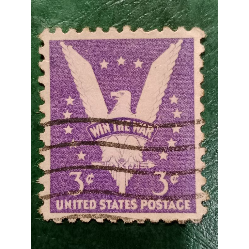 Win The War 3 Cent Stamp
