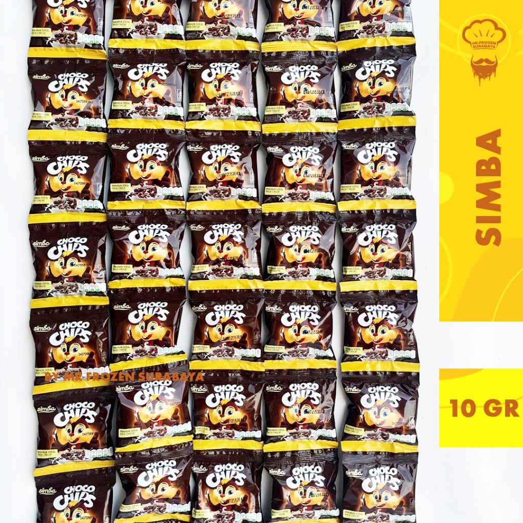 Snack Renceng Choco Chips Choco Krunch 6gr | 12 gr | Simba Cereal Cup ...