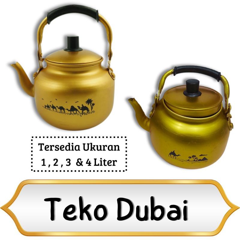 By Hajj And Umrah DUBAI Teapot I ARABIAN Teapot ANTI-Fade STAINLES ...