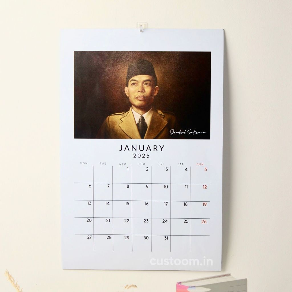 Aesthetic Calendar A3 Size Independence Edition - Aesthetic Decoration ...