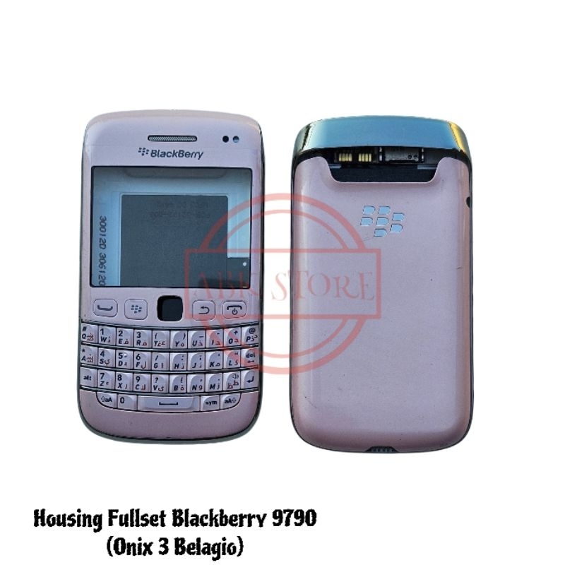 Backdoor - BACK CASING - HOUSING FULLSET BLACKBERRY 9790 BB ONIX 3 ...
