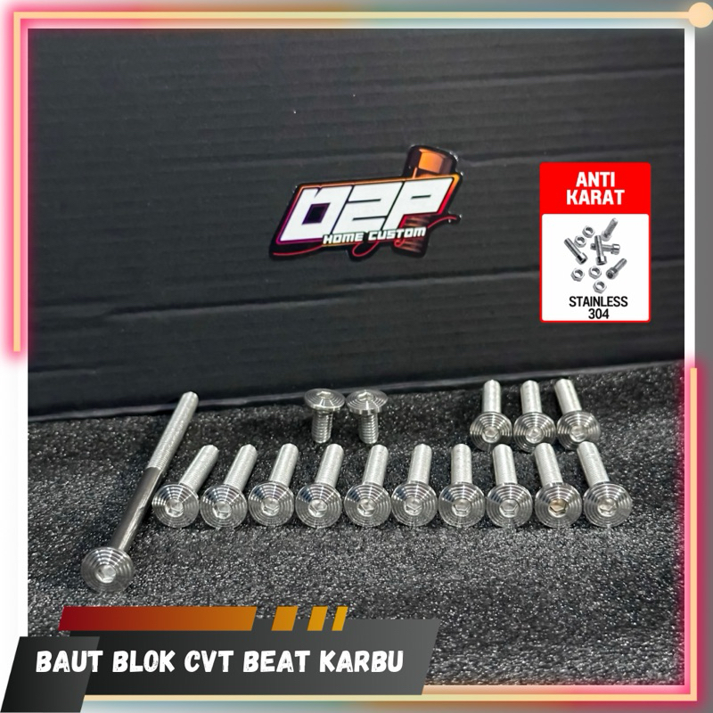 CVT block bolts for Beat carburetor, CVT block cover bolts for honda ...