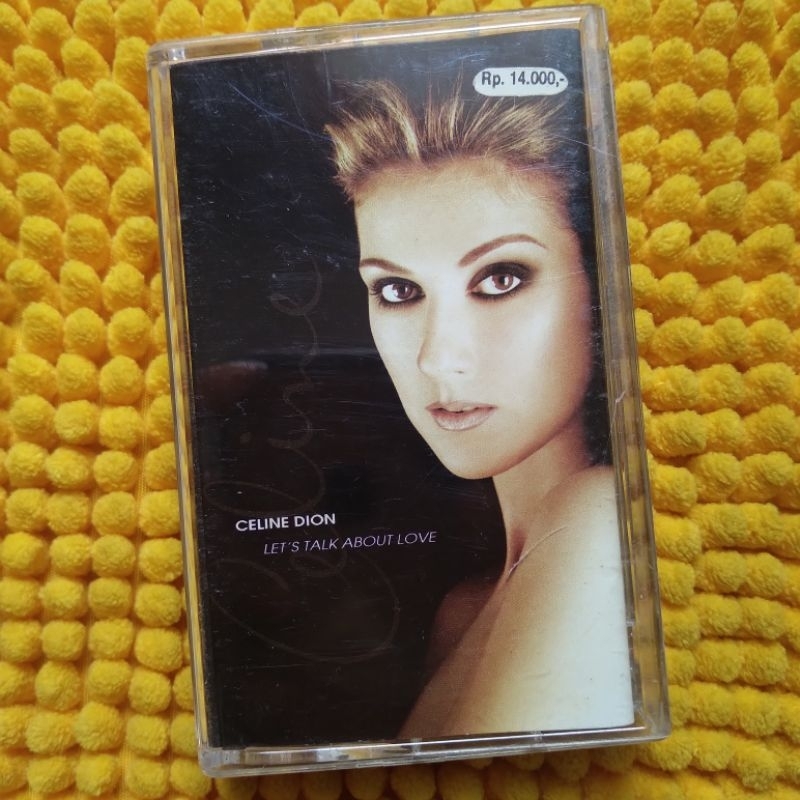 Celine DION Ribbon Cassette (Lets TALK ABOUT LOVE) | Shopee Philippines